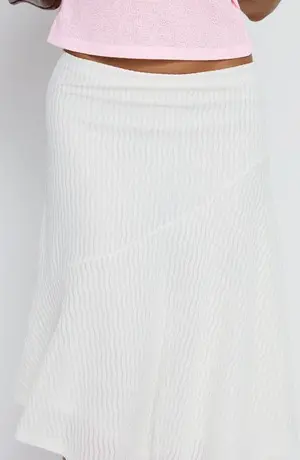 Princess Polly Adrea Asymmetric Midi Skirt