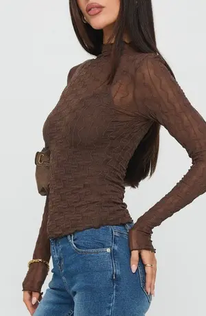 Princess Polly Fabiana Texture Layering Top