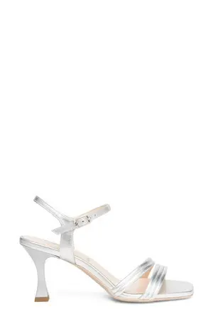NEROGIARDINI Ankle Strap Sandal - Silver