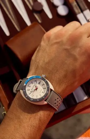 Bulova Snorkel Sea Turtle Strap Watch - Gray