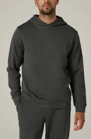 7 Diamonds Shoreline Cotton-blend Hoodie - Basil