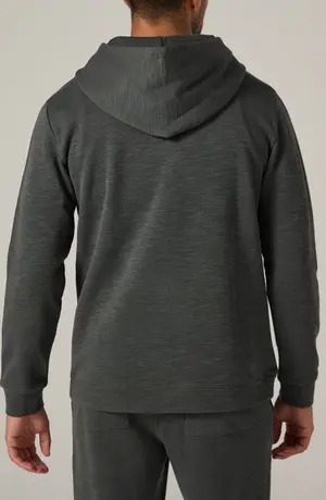 7 Diamonds Shoreline Cotton-blend Hoodie - Basil