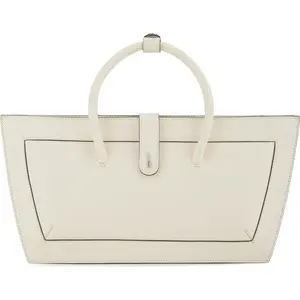 BEHNO Frida Leather Baguette Top Handle Bag