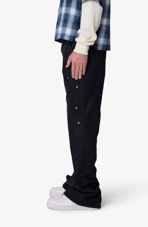 Mnml Iron Cross Baggy Flare Jeans