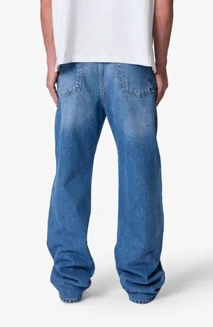 Mnml Baggy Jeans - Washed Blue