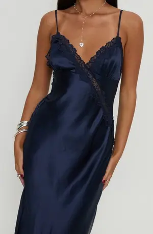 Princess Polly Madelene Lace Trim Gown