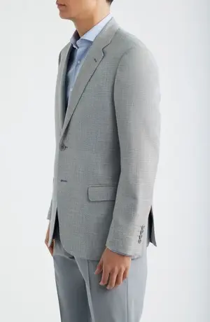 Emporio Armani Textured Mélange Sport Coat