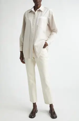 Lafayette 148 New York Chrystie Barrel Leg Chinos