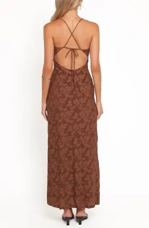 PETAL & PUP Floral Sleeveless Maxi Dress