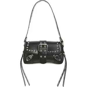 Bp. Buckle Rivet Faux Leather Shoulder Bag