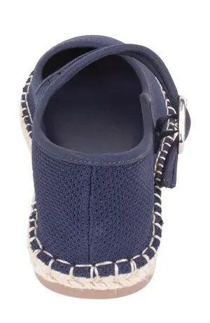 Tahari Willow Espadrille Mary Jane Flat - Navy