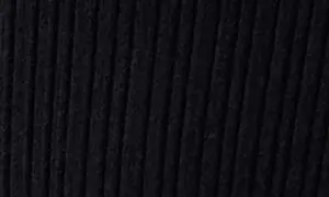 Mango Rib Halter Top - Black