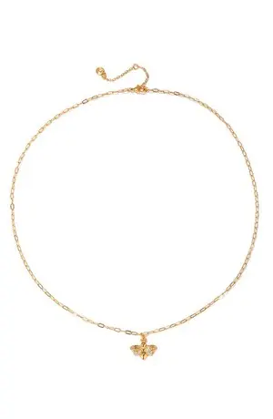 LA MENO Chains Of Nectar Bee Necklace