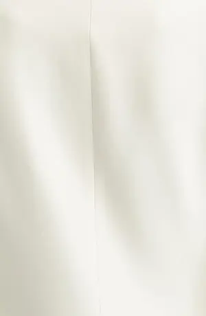 Proenza Schouler Double-breasted Satin-back Crepe Cutaway Coat - Ecru