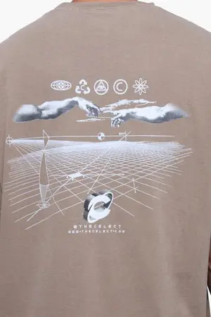 THE CELECT Perspective Tee - Tan