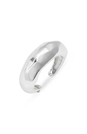 KARINE SULTAN Bubble Textured Ring - Silver