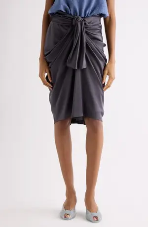 Knot Detailing Skirts