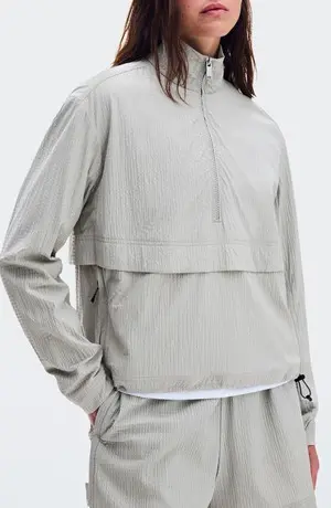 On Courtside Half Zip Pullover - Brume
