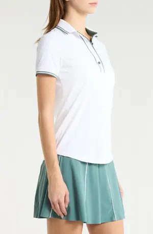 Greyson Luxe Scarlett Polo - Arctic