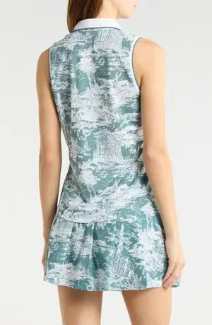 Greyson Huntress Toile Print Polo