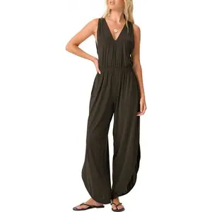 PQ SWIM Joanne Cover-up Jumpsuit - Midnight