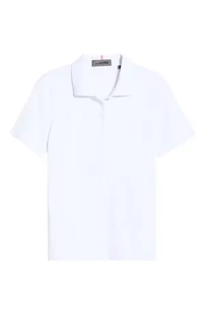 G/fore Tech Rib Golf Polo - Snow