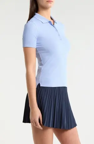 G/fore Tech Rib Golf Polo - Willow