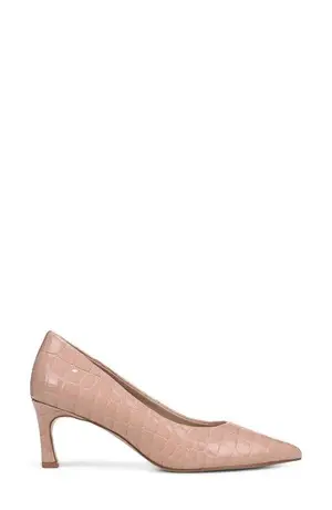 27 EDIT NATURALIZER Francis Pointy-toe Leather Pump - Phantom Pink