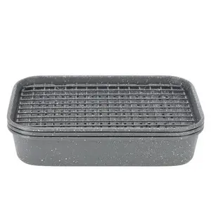 OSTER Stone 4 Piece Nonstick Carbon Steel Toaster Oven Bakeware Set