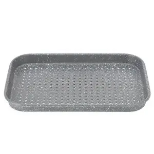 OSTER Stone 4 Piece Nonstick Carbon Steel Toaster Oven Bakeware Set