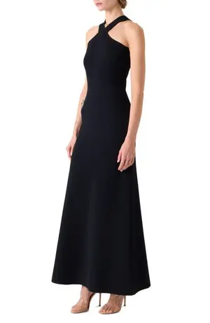 Akris Cross Strap Sweater Dress