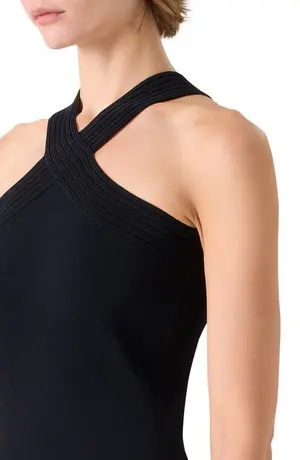 Akris Cross Strap Sweater Dress
