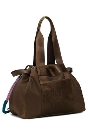 Desigual Cord Detail Shopper Tote - Brown