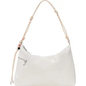 Desigual Faux Leather Shoulder Bag - Medium Beige