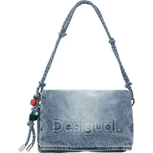 Desigual Denim Crossbody Bag - Light Blue