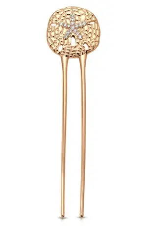 Ettika Sand Dollar Hair Pin
