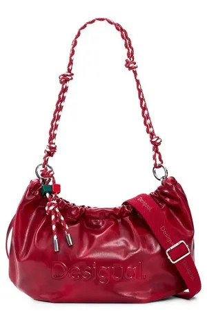 Desigual Embossed Shoulder Bags