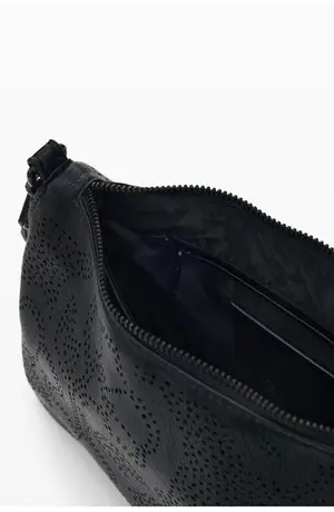 Desigual Floral Perforated Crossbody Bag