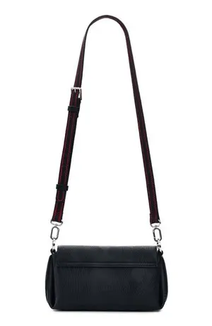 Desigual Floral Embossed Faux Leather Crossbody Bag