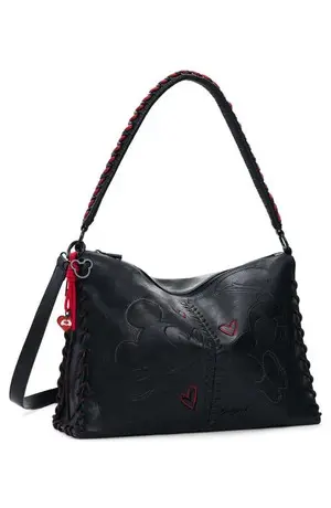 Desigual Faux Leather Shoulder Bag