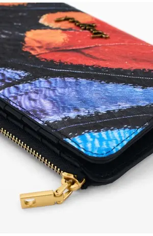 Desigual Feather Print Medium Wallet