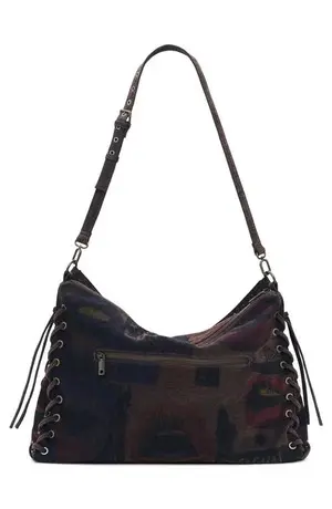 Desigual Lip Print Shoulder Bag