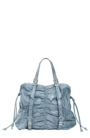 Desigual Ruched Denim Backpack