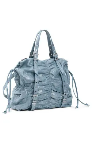 Desigual Ruched Denim Backpack