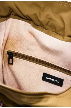 Desigual Medium Voyager Nylon Backpack - Brown