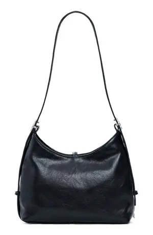 Desigual Heart Charm Faux Leather Shoulder Bag