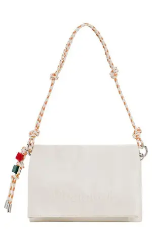Desigual Charm Crossbody Bag Medium Beige