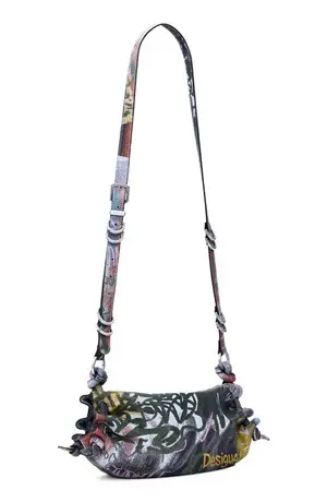 Desigual Arty Print Crossbody Bag