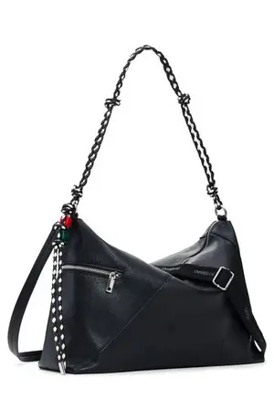 Desigual Faux Leather Shoulder Bag