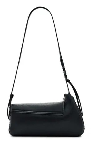 Desigual Faux Leather Shoulder Bag - Black